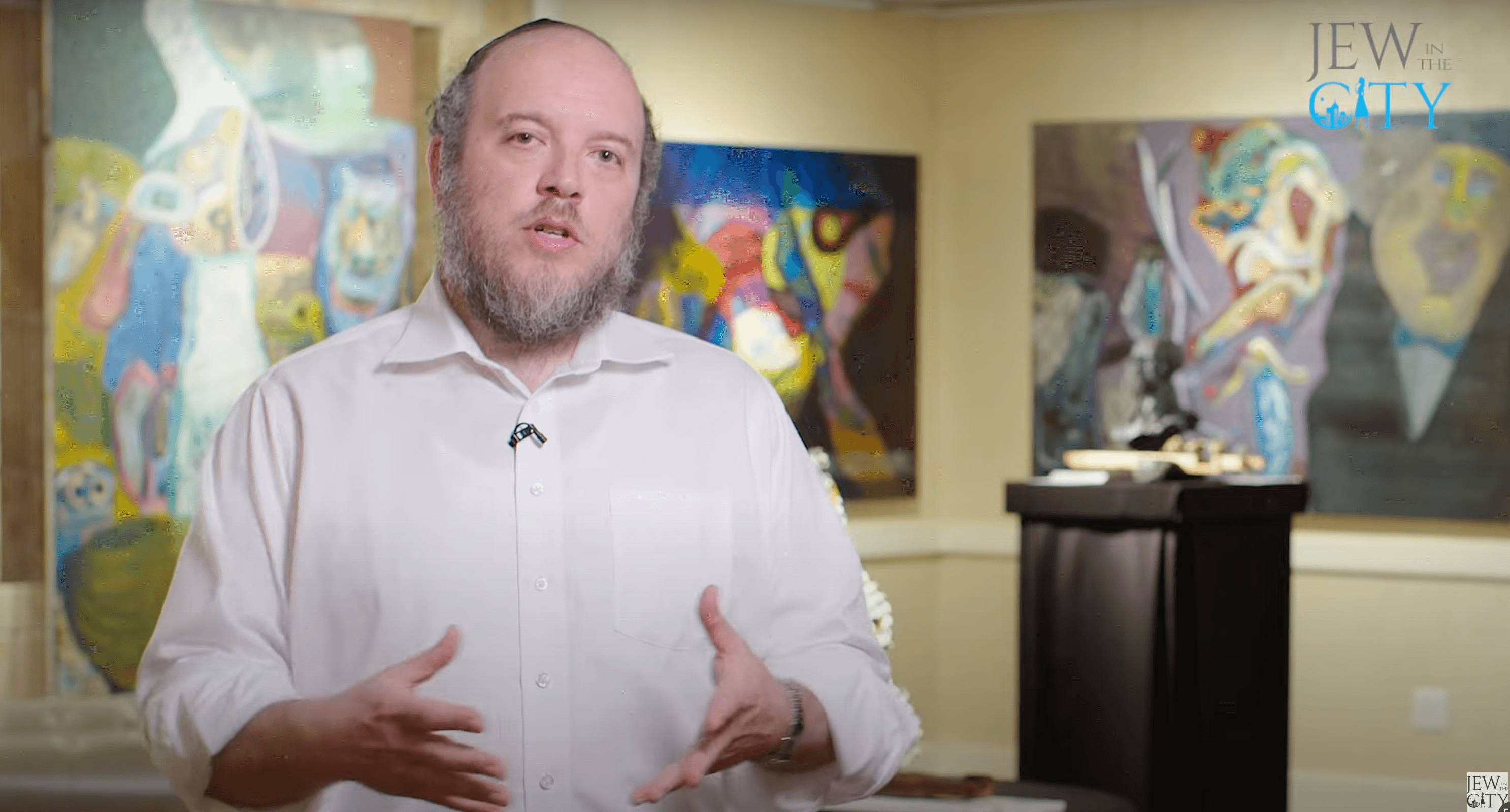 The Real Life Akiva Shtisel In Williamsburg’s Shtetl Art Gallery - Jew ...